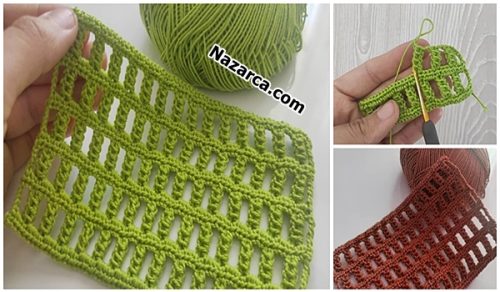 DİNOZOR KAFESİ TIĞ ÖRGÜ MODELİ - Nazarca.com DİNOZOR KAFESİ TIĞ ÖRGÜ MODELİ - Nazarca.com